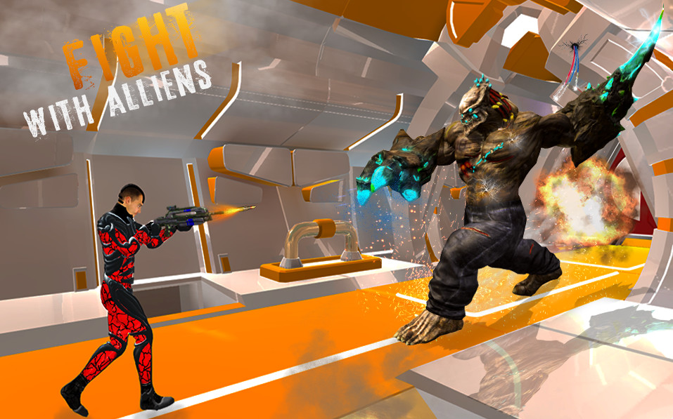 ArtStation - Human vs Alien