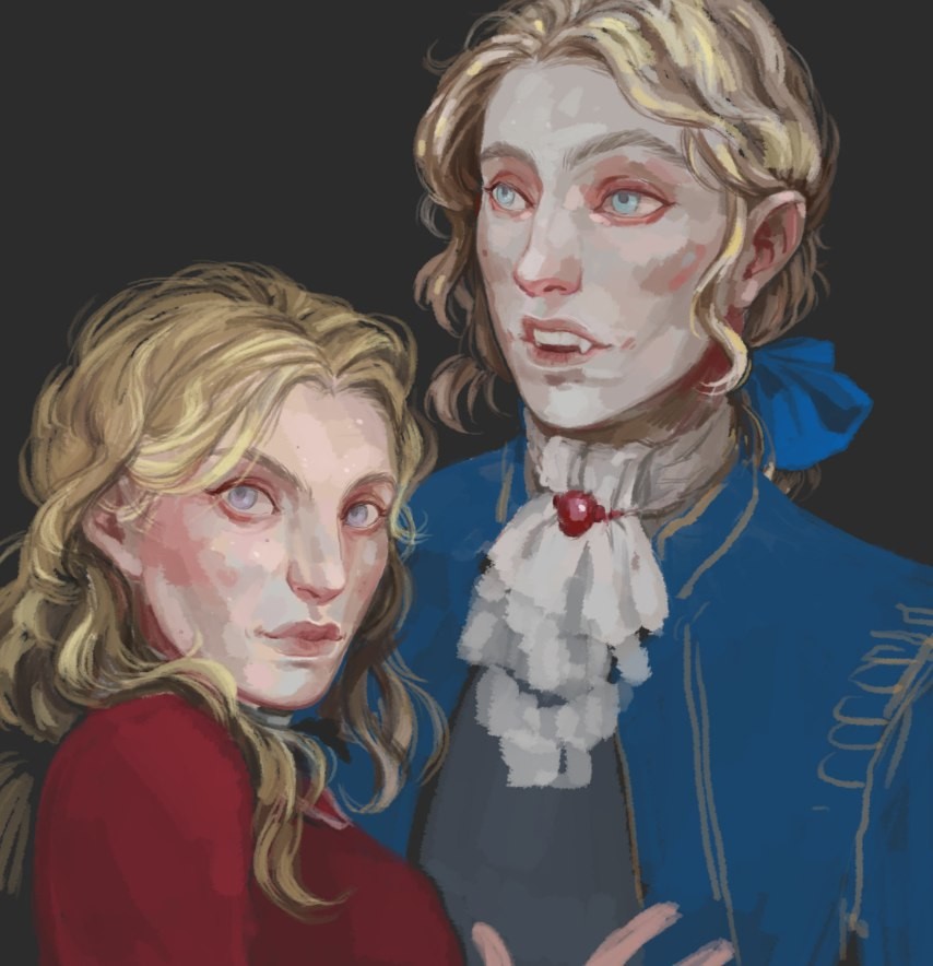 ArtStation - Lestat and Gabrielle fanart