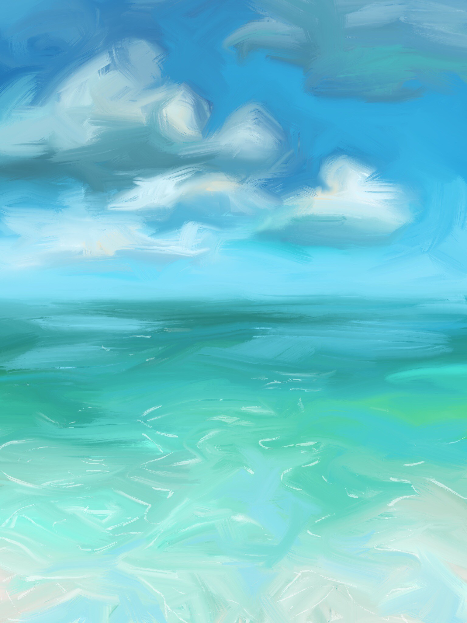 ArtStation - Ocean Sketch