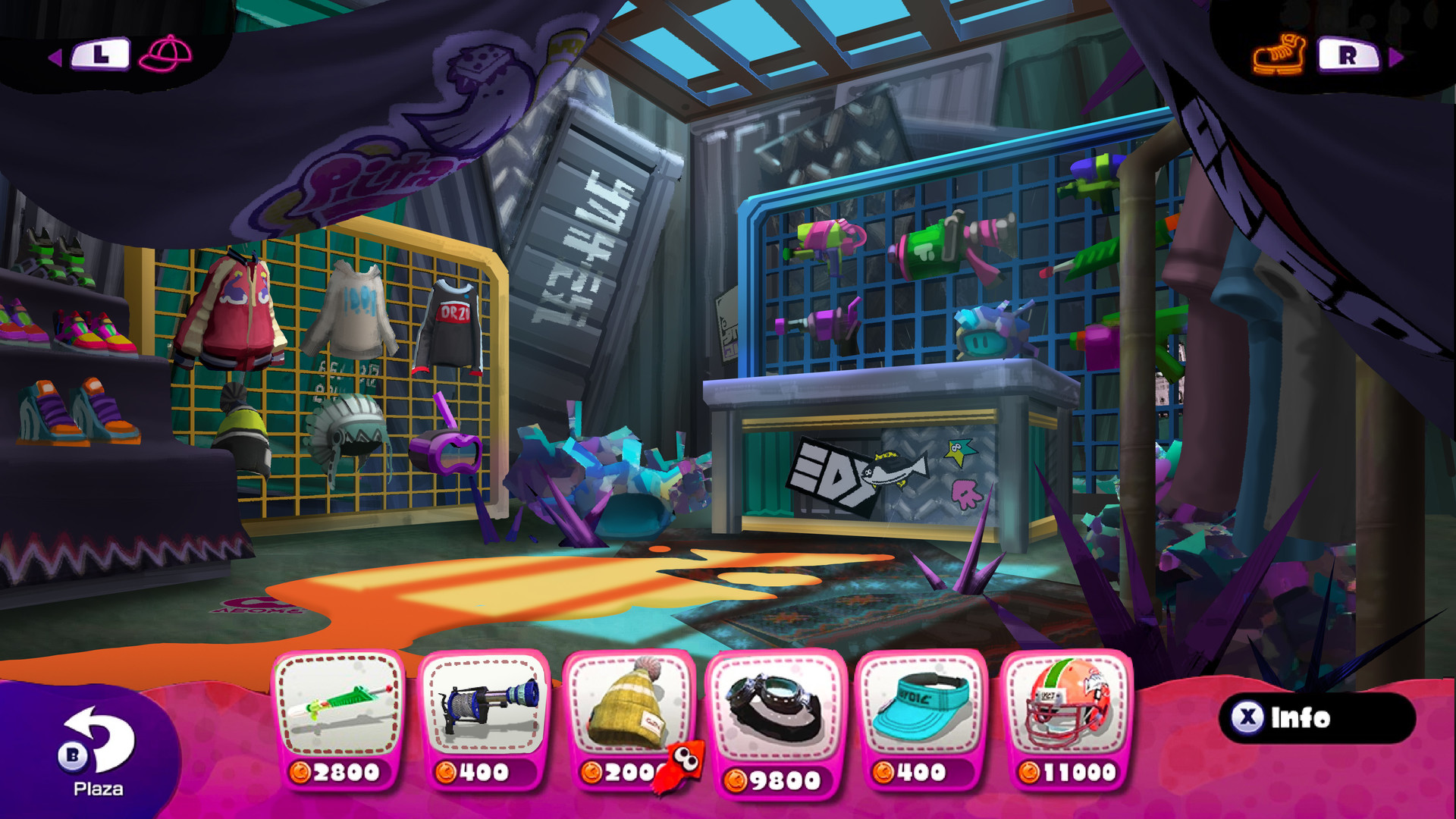 ArtStation - Splatoon : Spyke's Shop