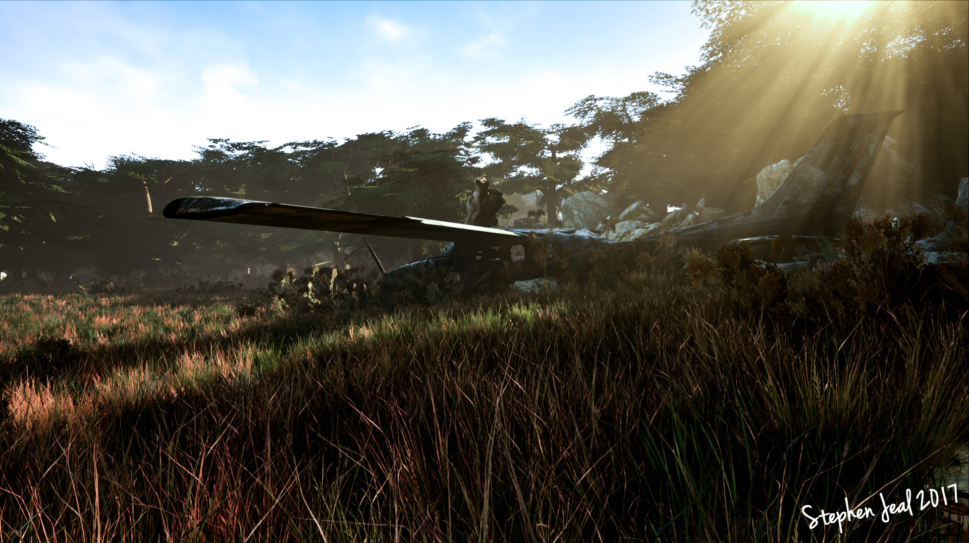 Stephen Jeal - UE4 MegaScans Scene