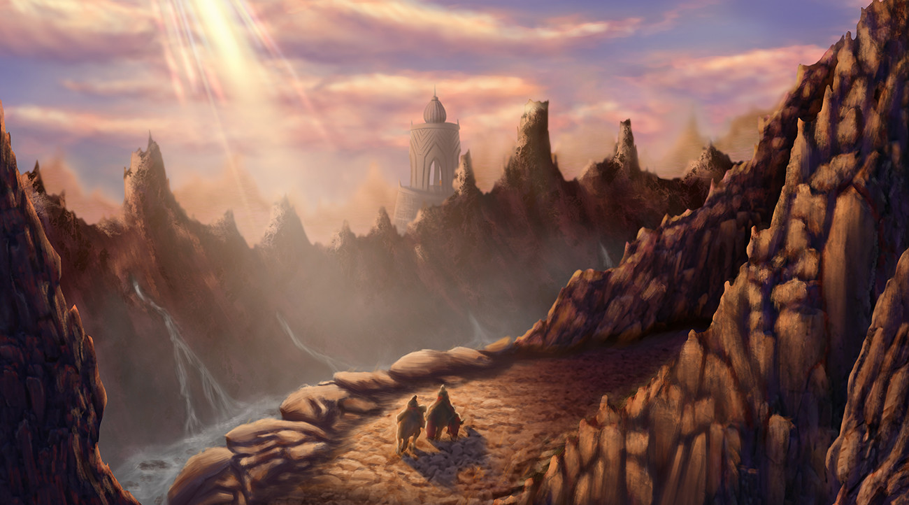 ArtStation - Into the Canyon