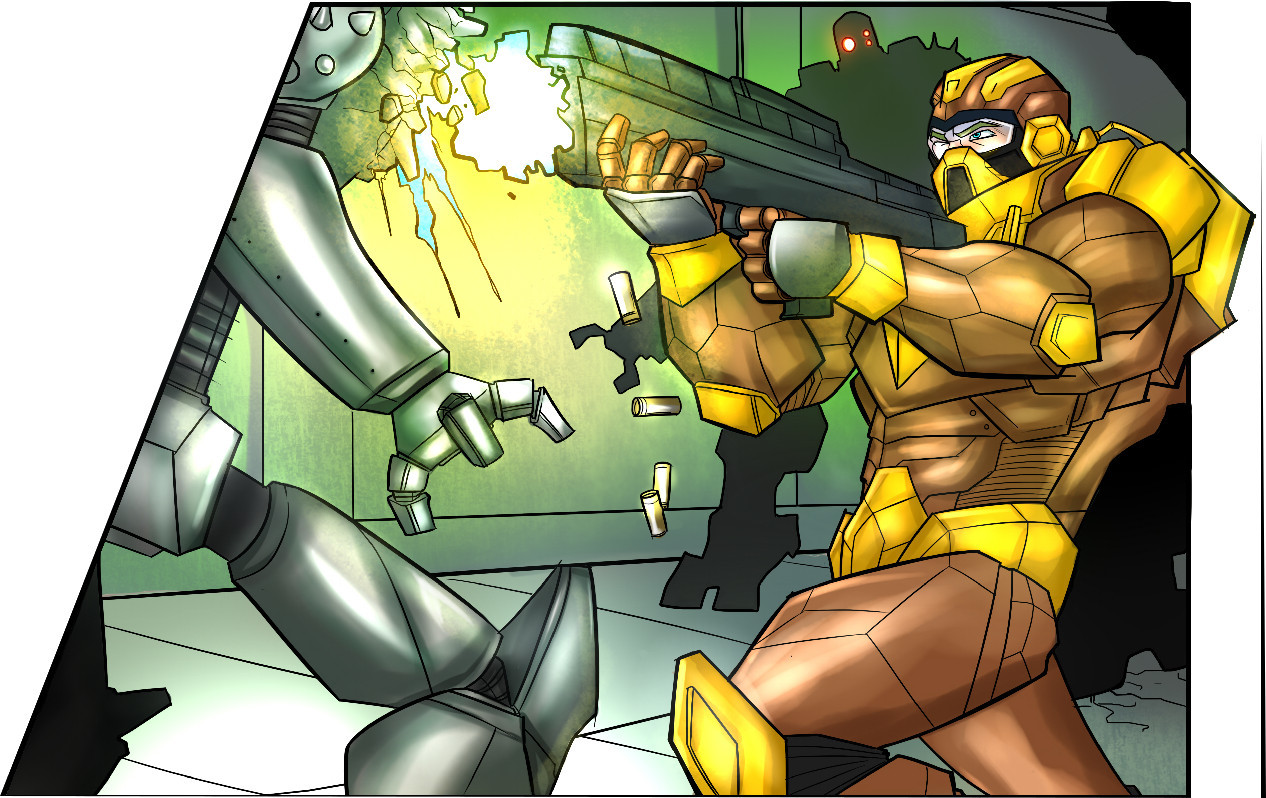 Matthew Becker - Flashfire Comic book