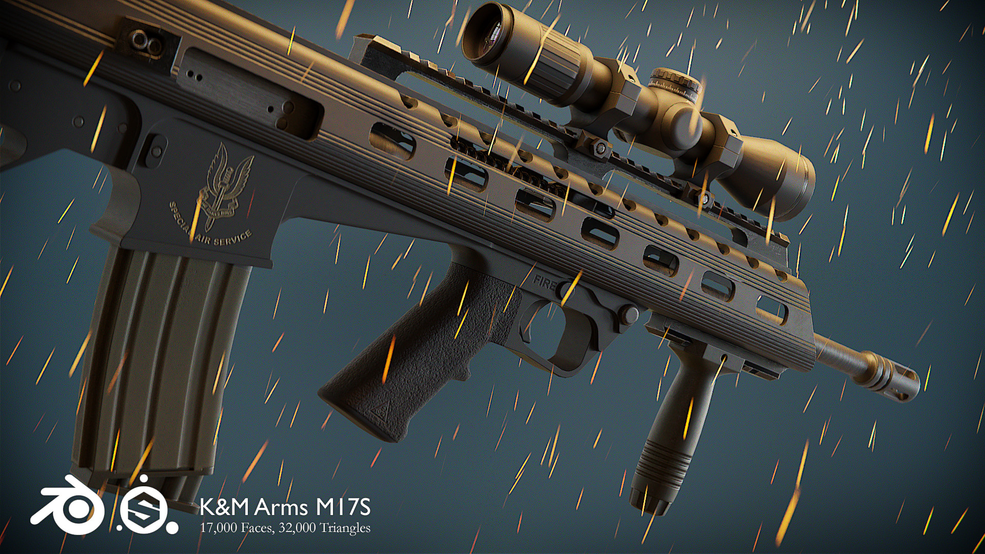 ArtStation - K&M Arms M17S