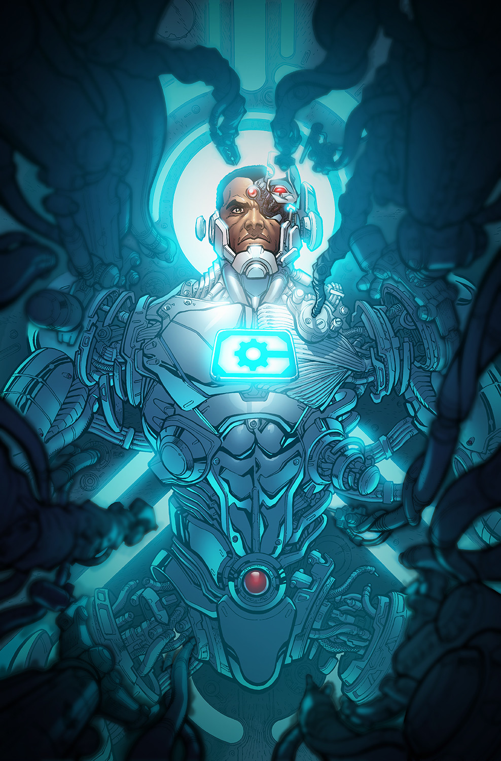 Cyborg by Tad Ehrlich : r/ImaginaryDC