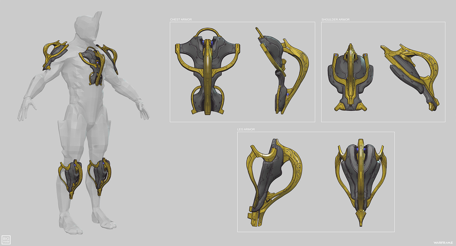 Sean Bigham - Warframe: Prime Armors