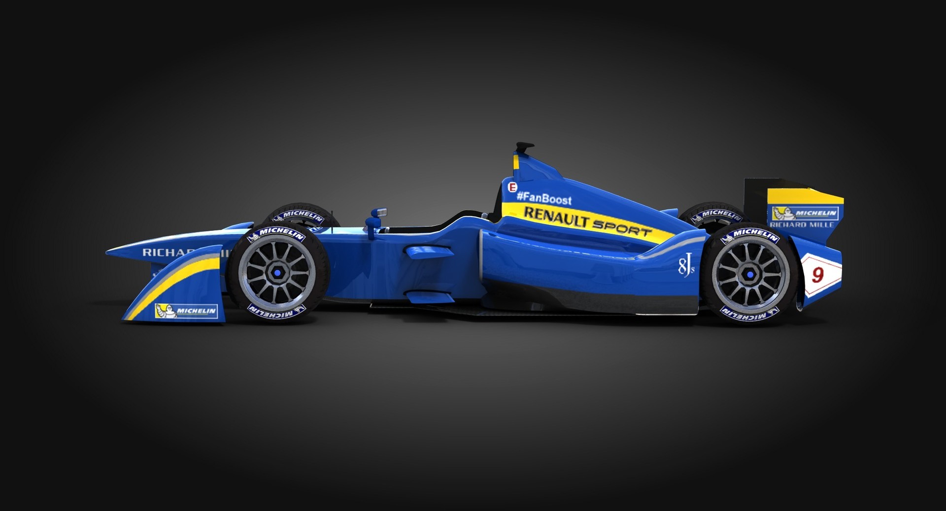 OpticalDreamSoft - Renault e.Dams Formula E Season 2015 2016 3D model
