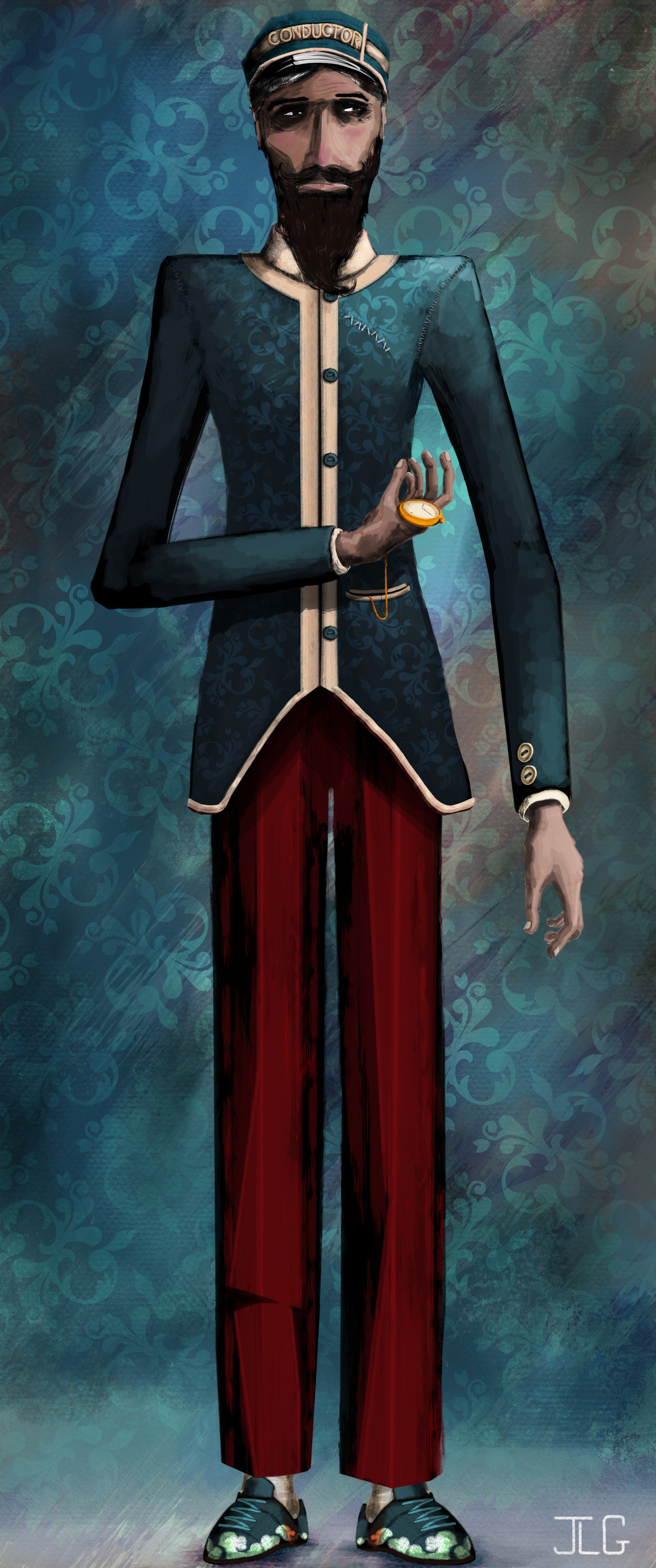 ArtStation - Conductor Sketch