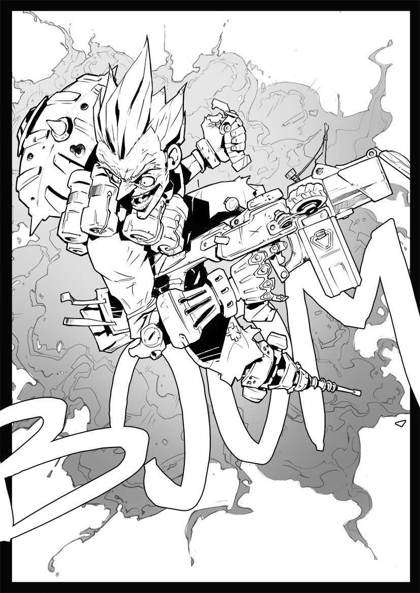 ArtStation - junkrat_fanart