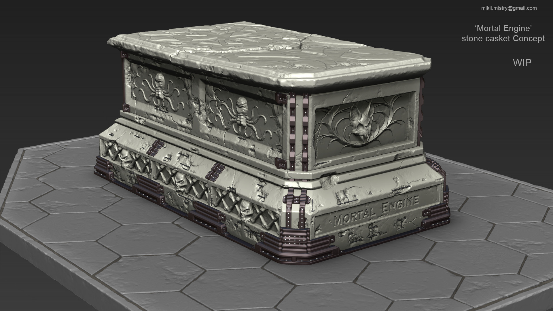 Mikil Mistry - 'Mortal Engine' WIP