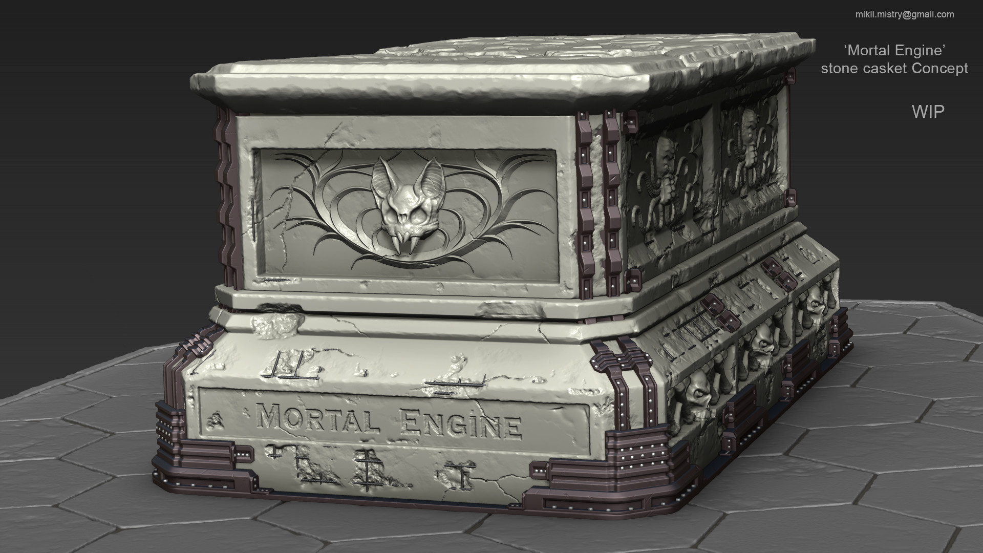Mikil Mistry - 'Mortal Engine' WIP