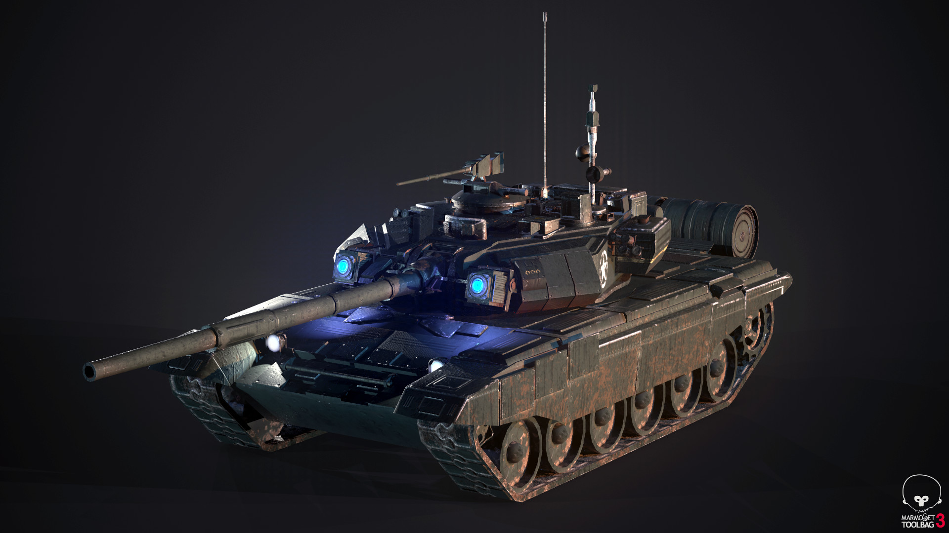 ArtStation - Low Poly War Tank