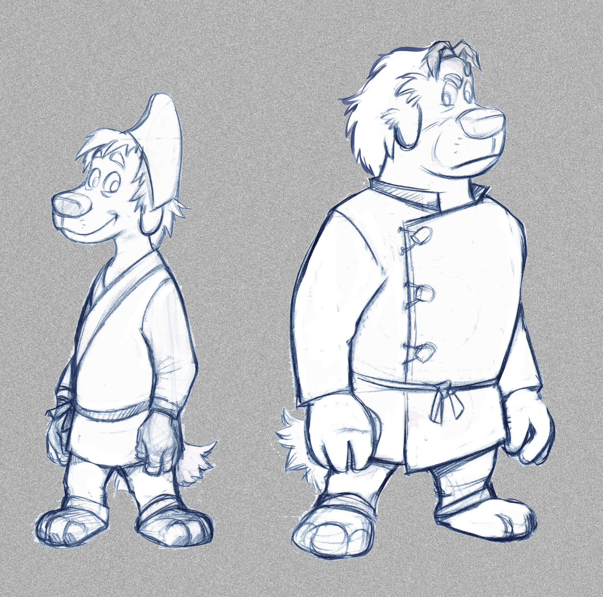 how to draw rock dog