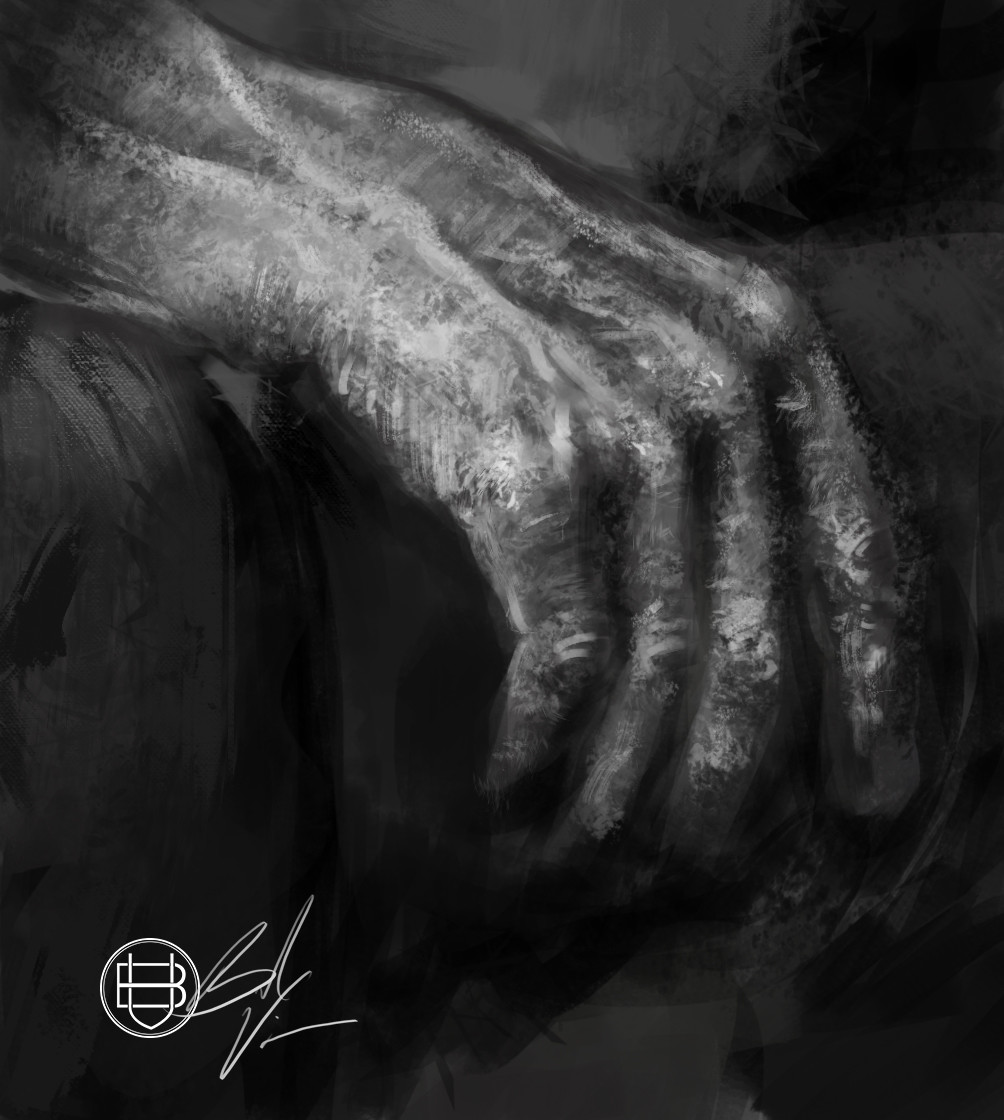 ArtStation - Rough Hand Study