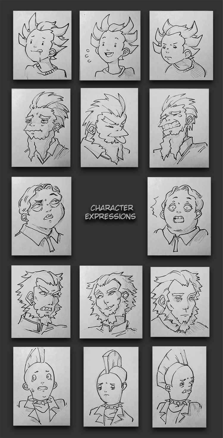 ArtStation - Character Expressions
