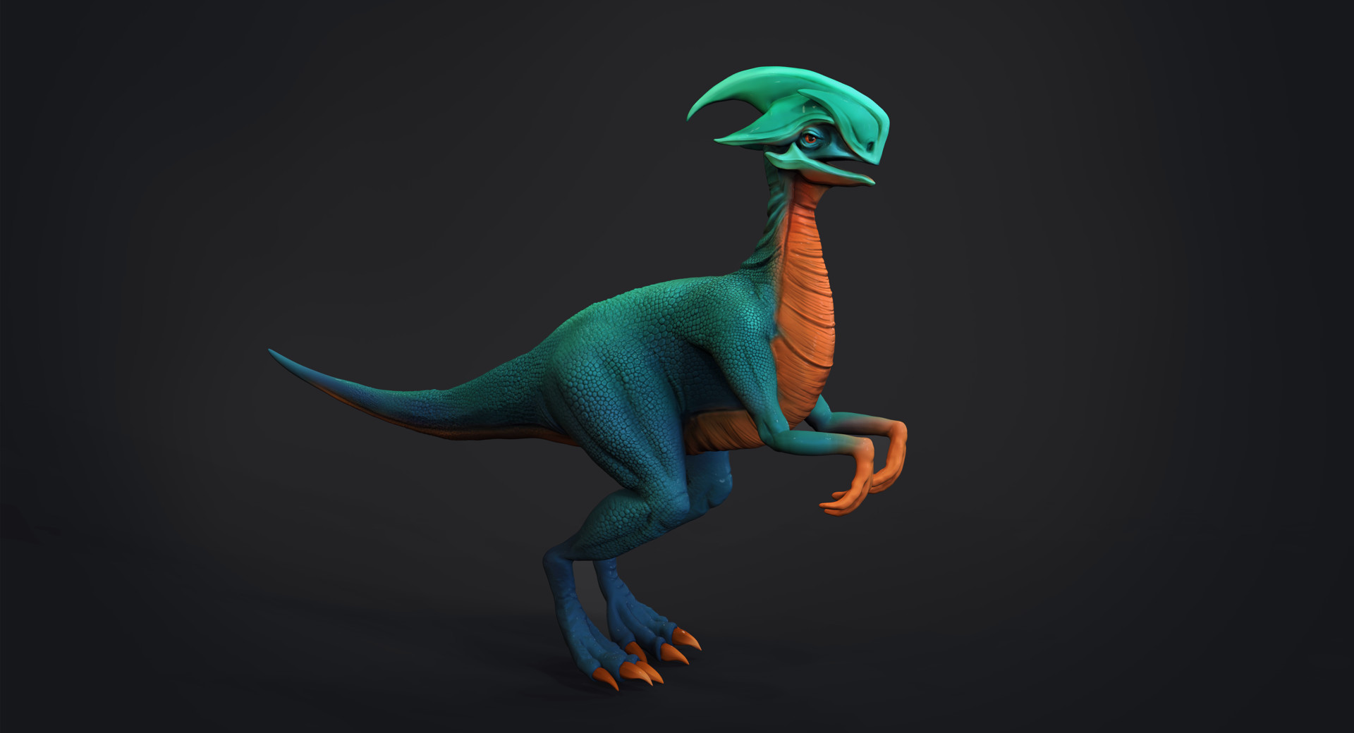 ArtStation - Creature B001 - Work in progress