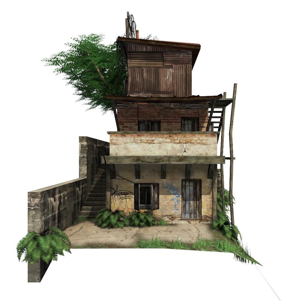 ArtStation - Favela House