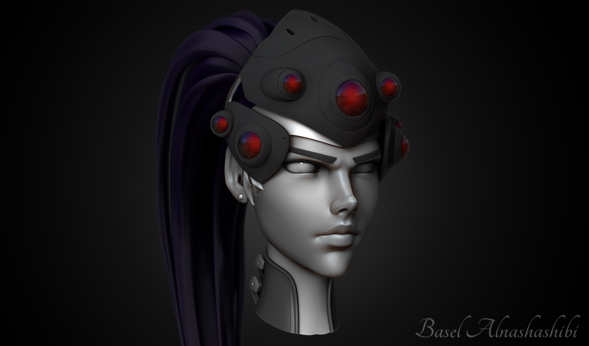 ArtStation - Widowmaker (Overwatch Fan Art)