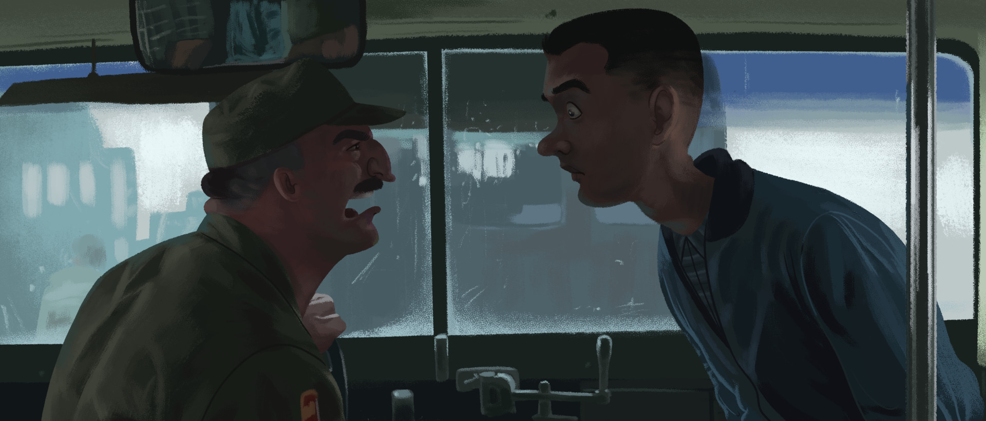 ArtStation - Forest Gump - Color & light study