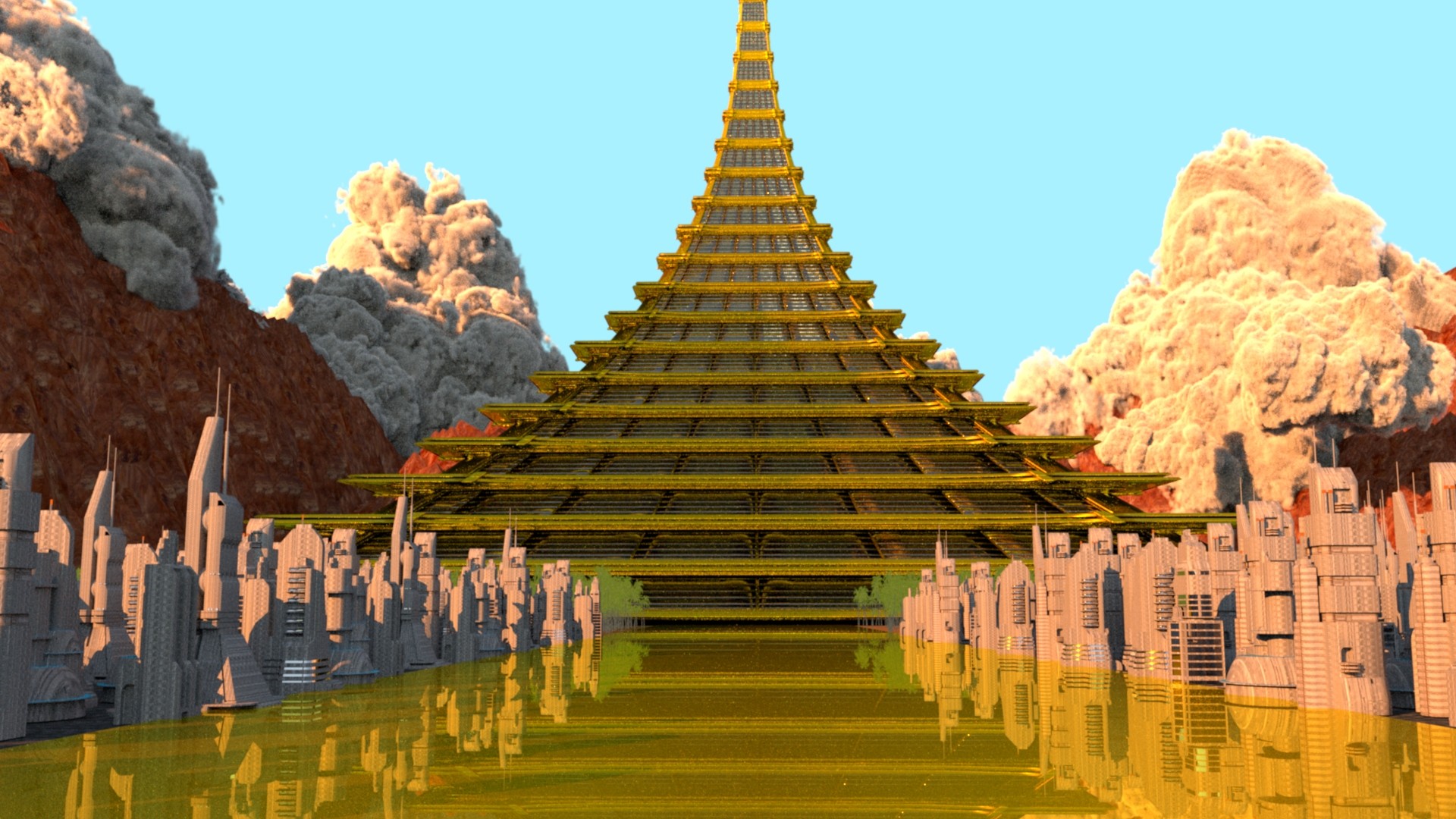 ArtStation - The Golden Path