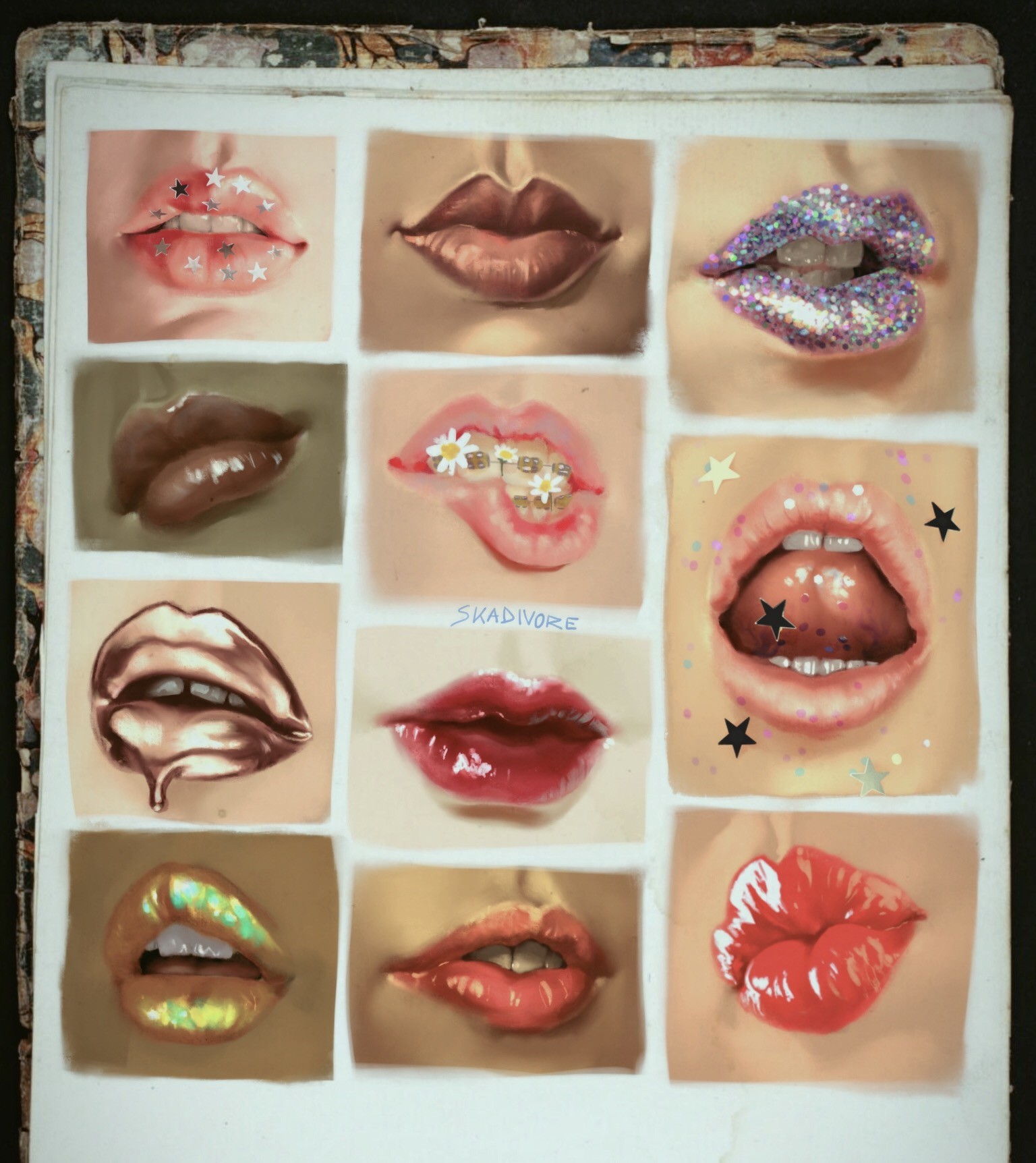 ArtStation - Lip Studies