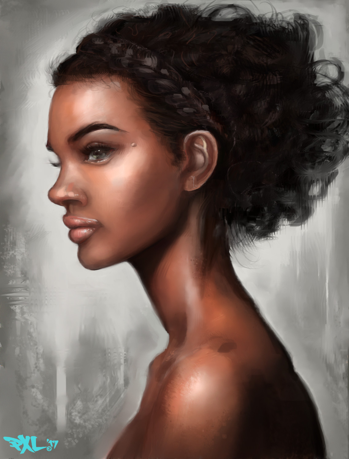 ArtStation - Realism portrait study