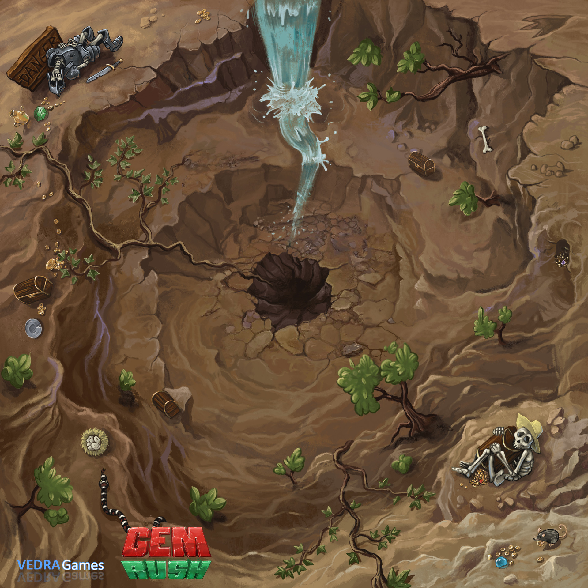 ArtStation - THE PIT TILE