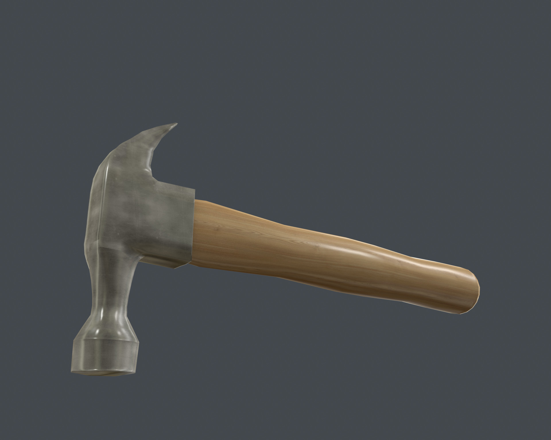 ArtStation - Low Poly Hammer
