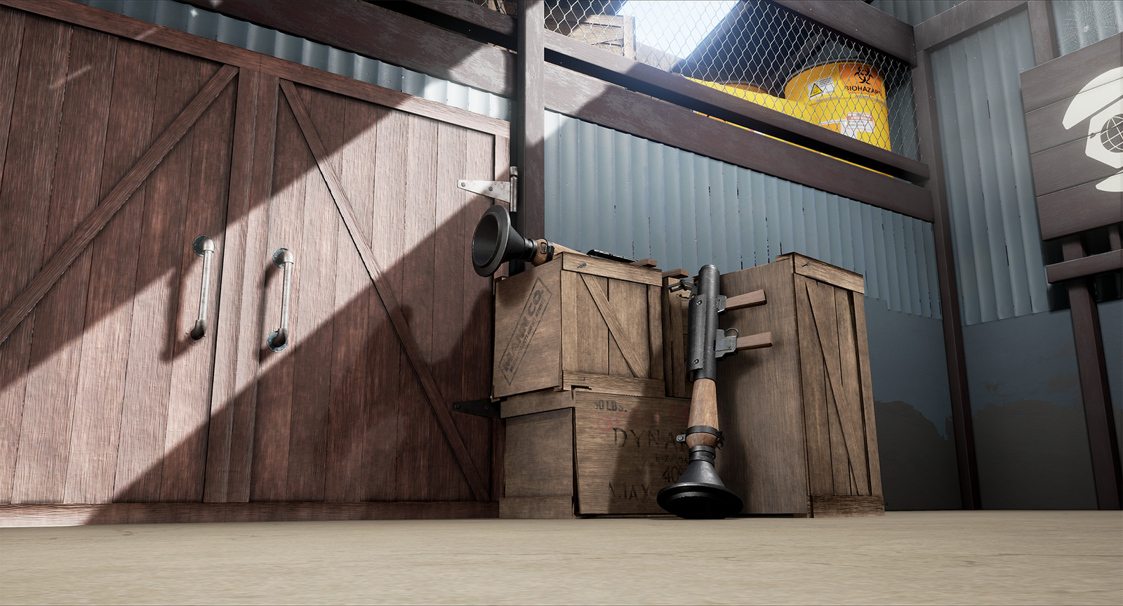D - Recreating Team Fortress 2: 2Fort spawn Unreal 4