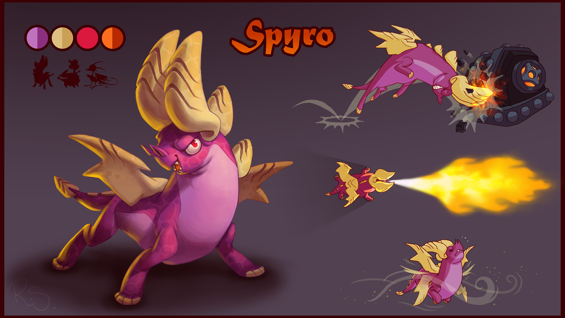 ArtStation - Spyro and the Green Spine