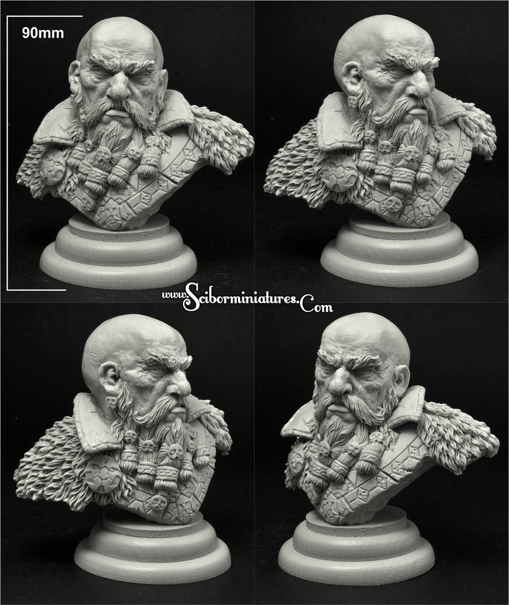 ArtStation - Dwarf bust
