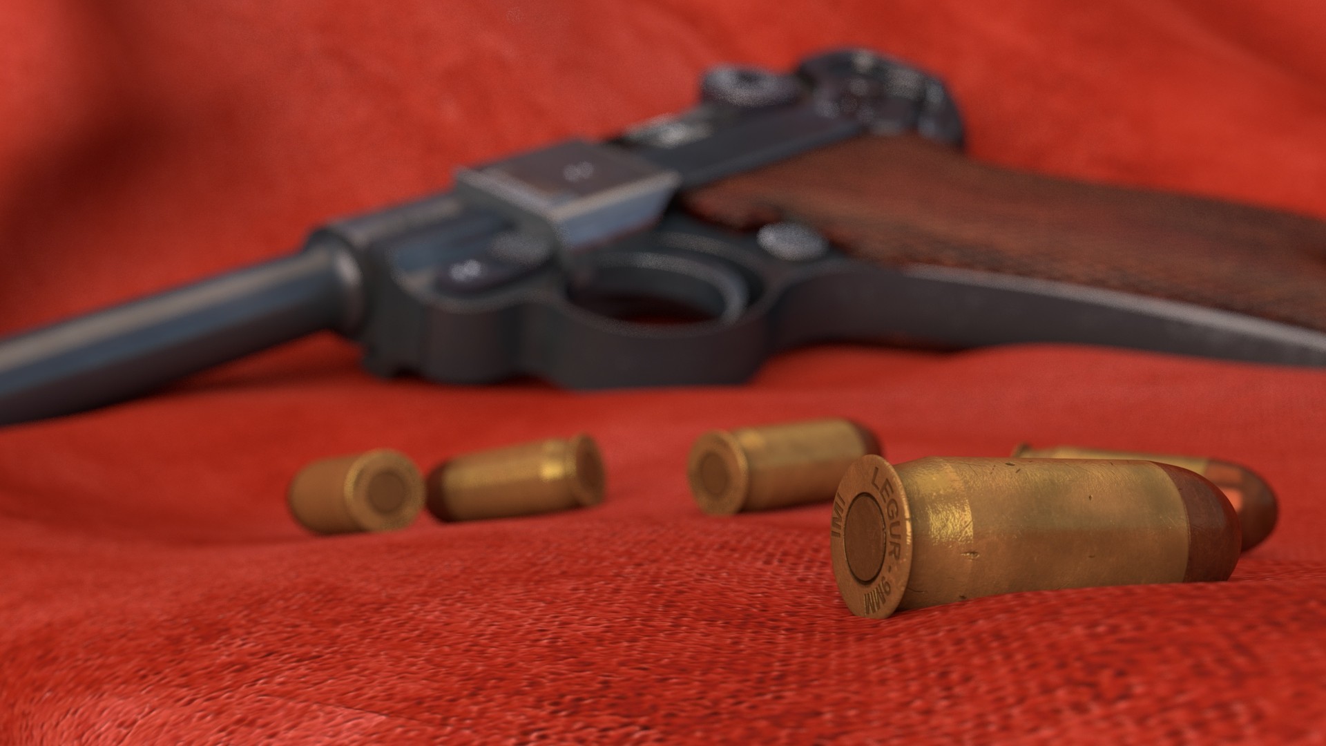 ArtStation - German Luger