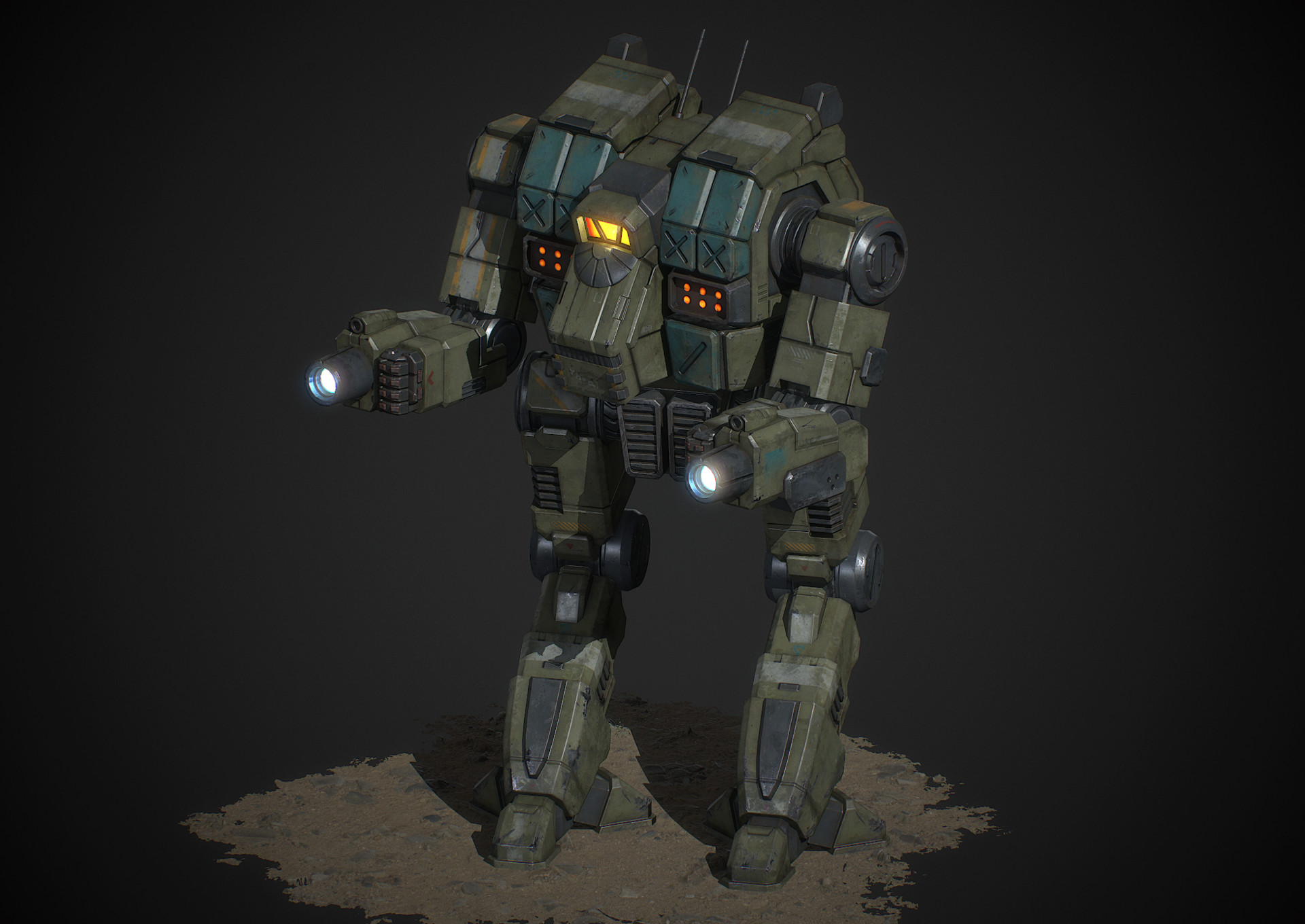 Kamil Boruc - Thug mechawarrior