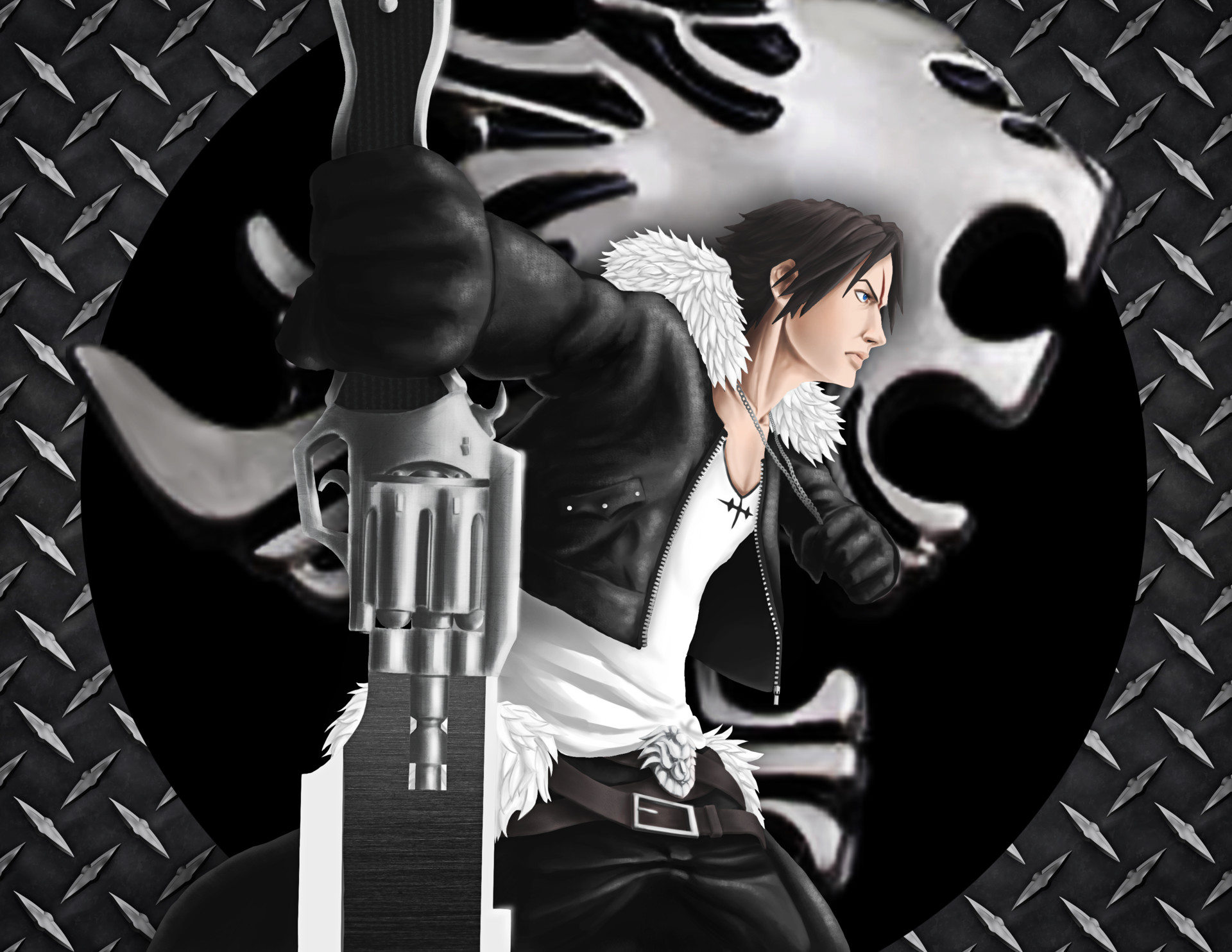 ArtStation - FFVIII Squall
