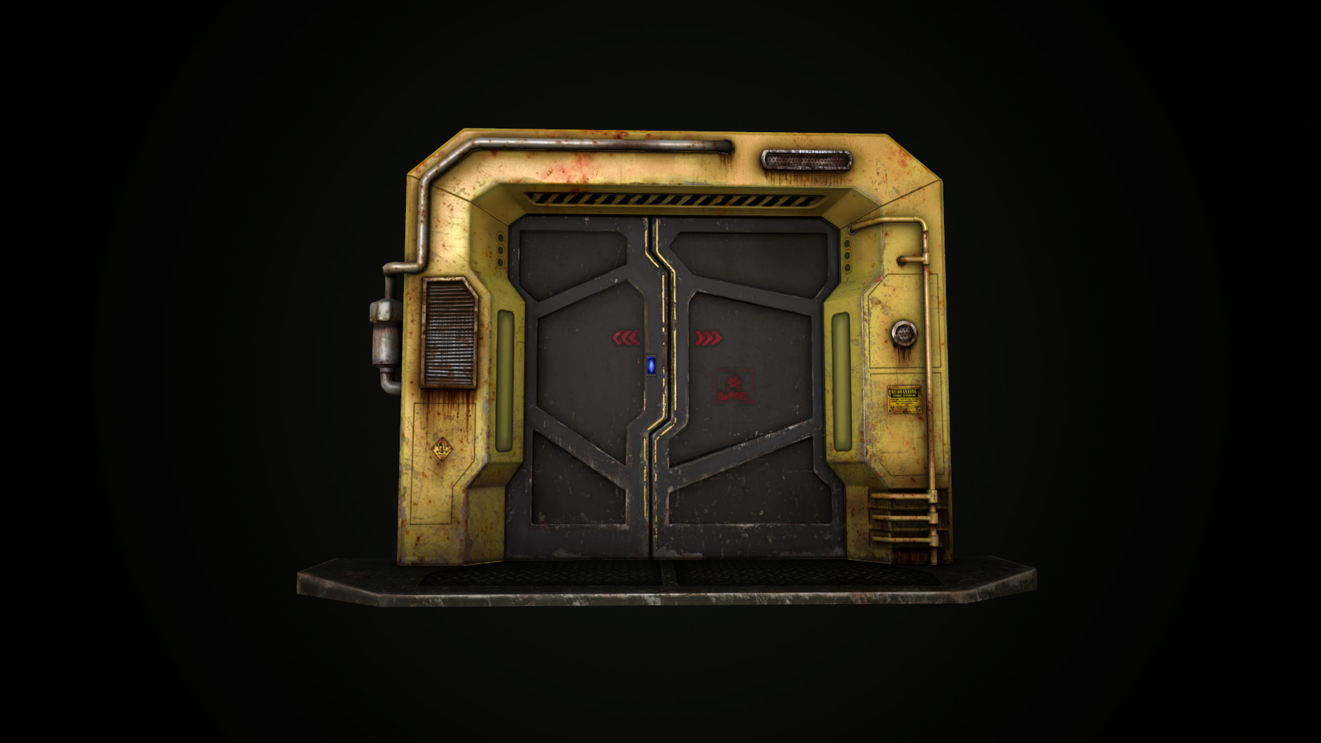 ArtStation - sci-fi gate