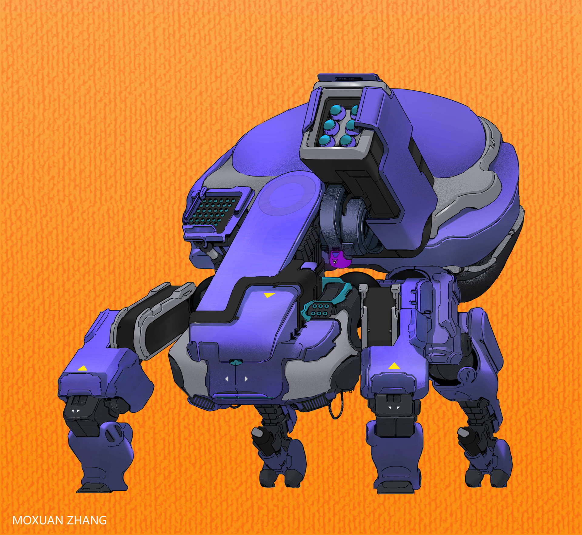 ArtStation - Spider robot