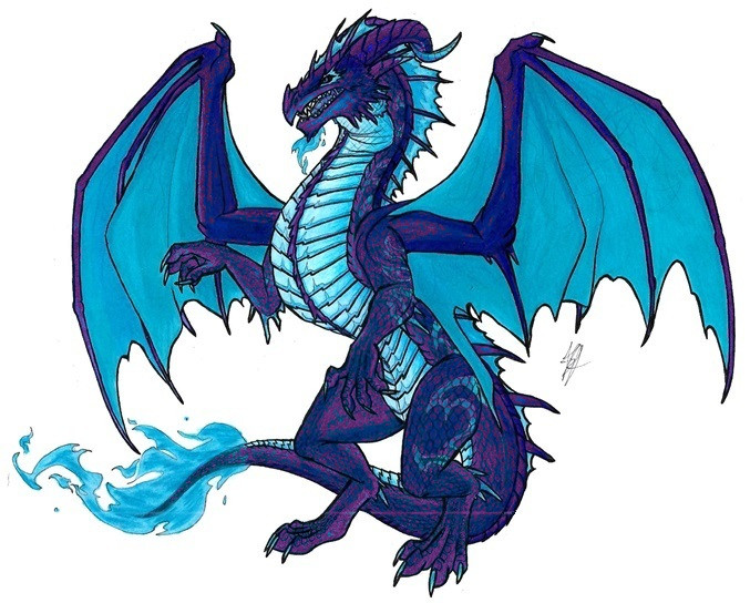 ArtStation - FREEBIE for AaronKeen: Fire-Frost Dragon