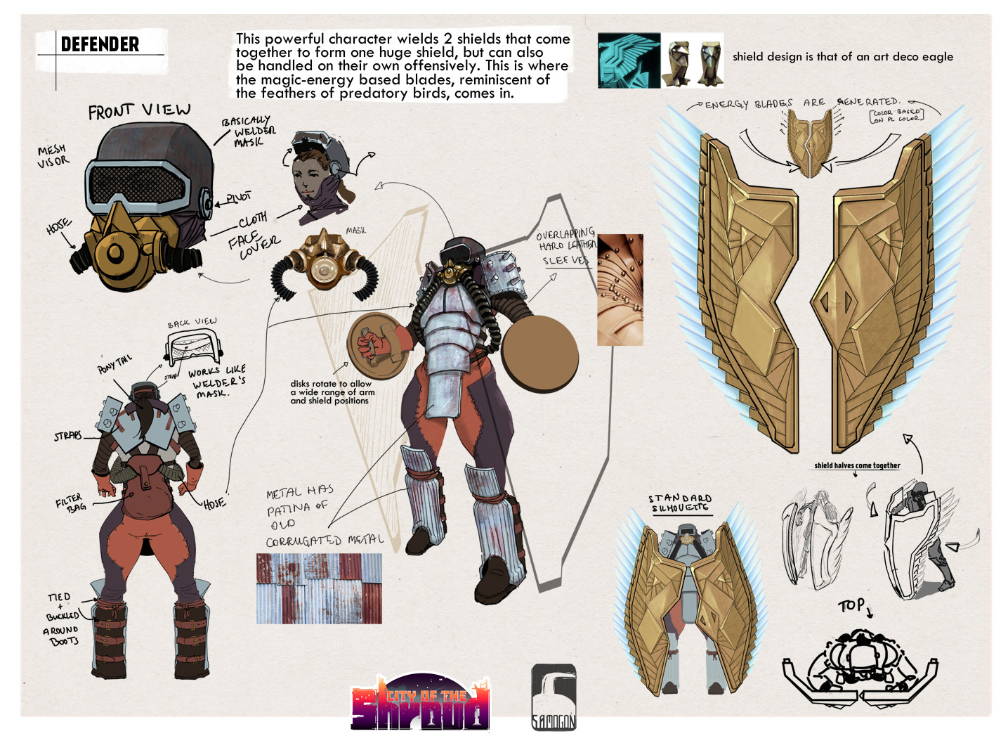 ArtStation - Defender Class - City of the Shroud