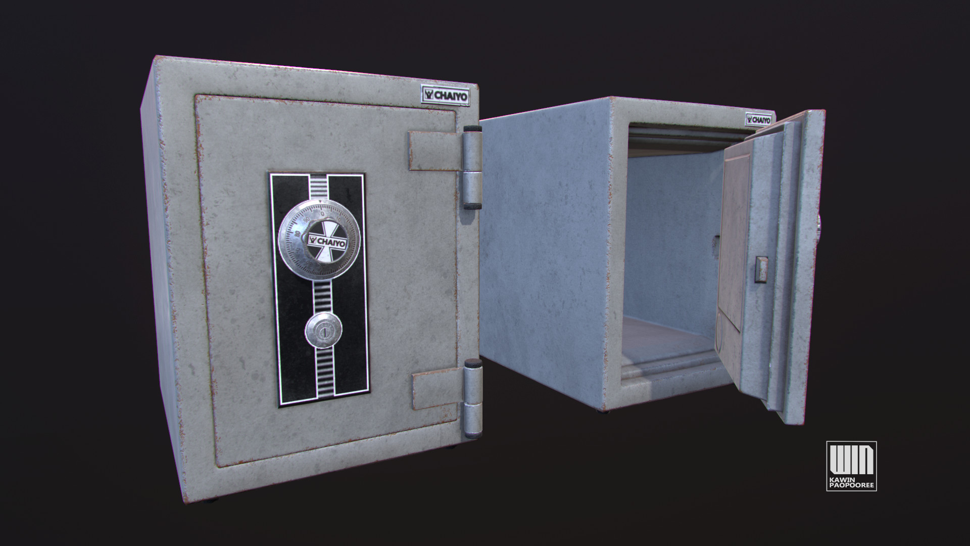 ArtStation - Safe box Game asset
