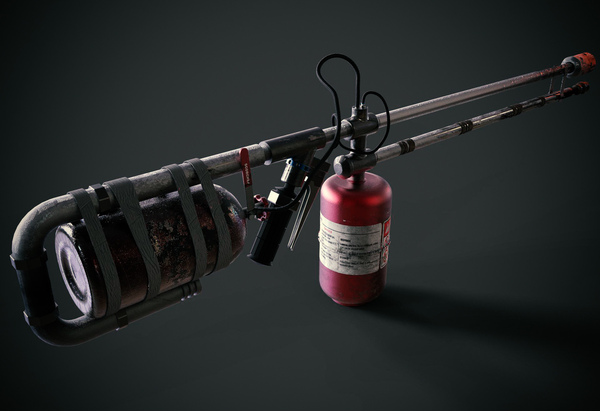 ArtStation - Flamethrower