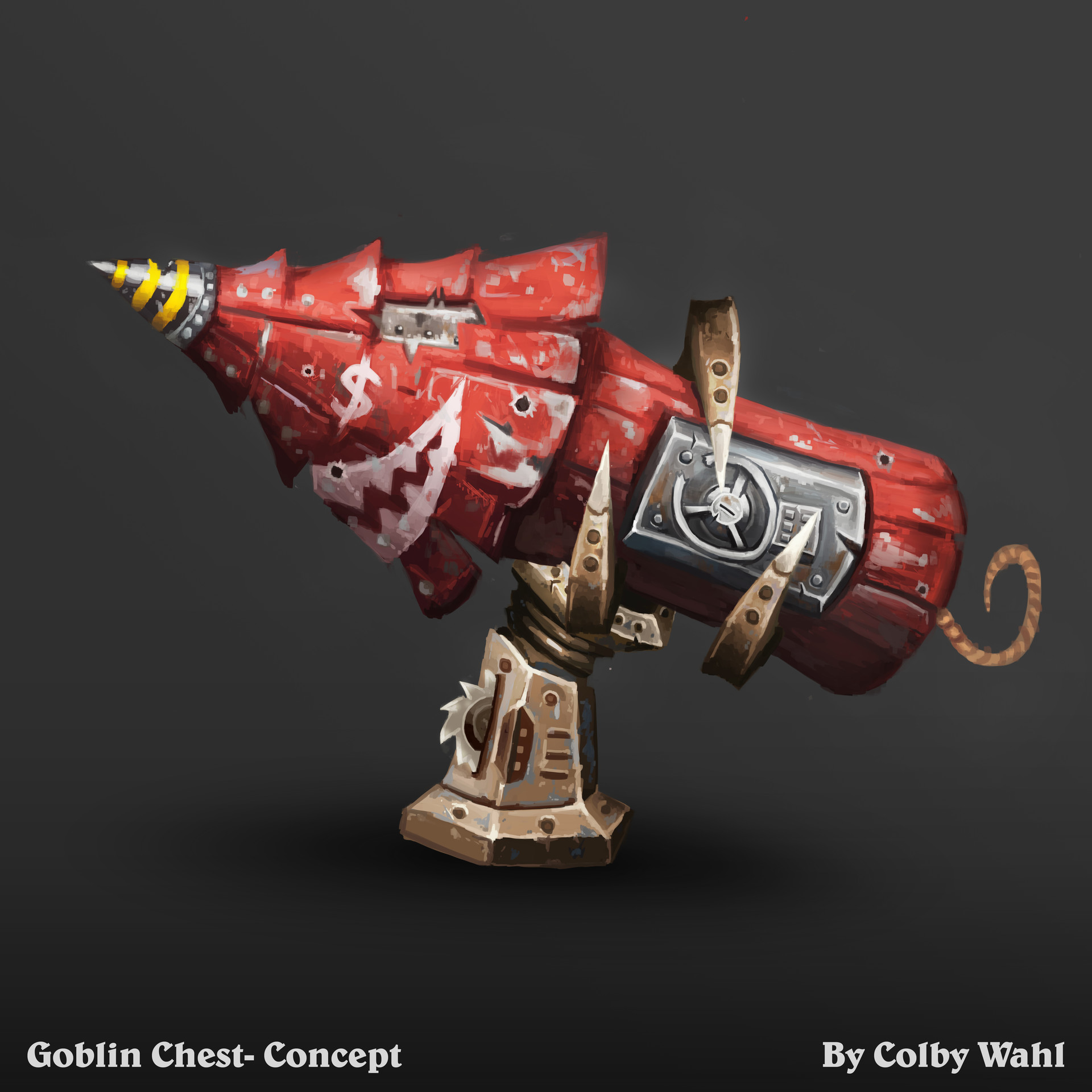 Colby Wahl - Goblin Chest / Concept Art
