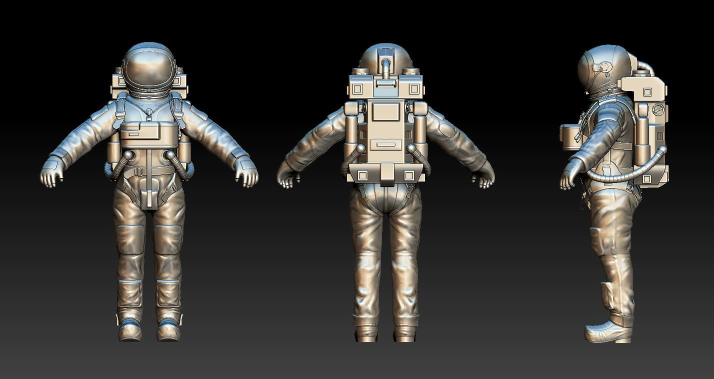 Astronaut 3d Model