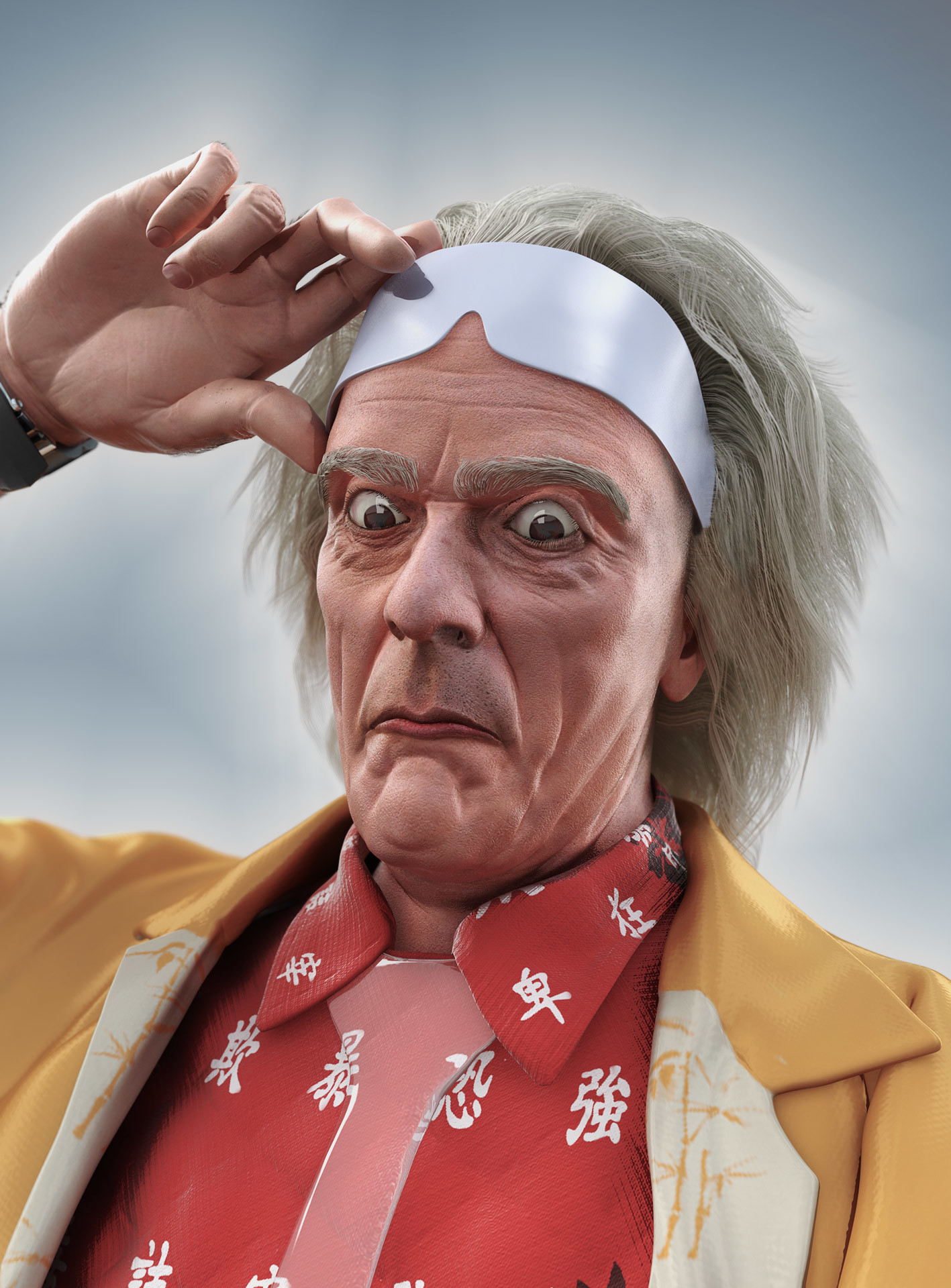 ArtStation - Doc Emmett Brown