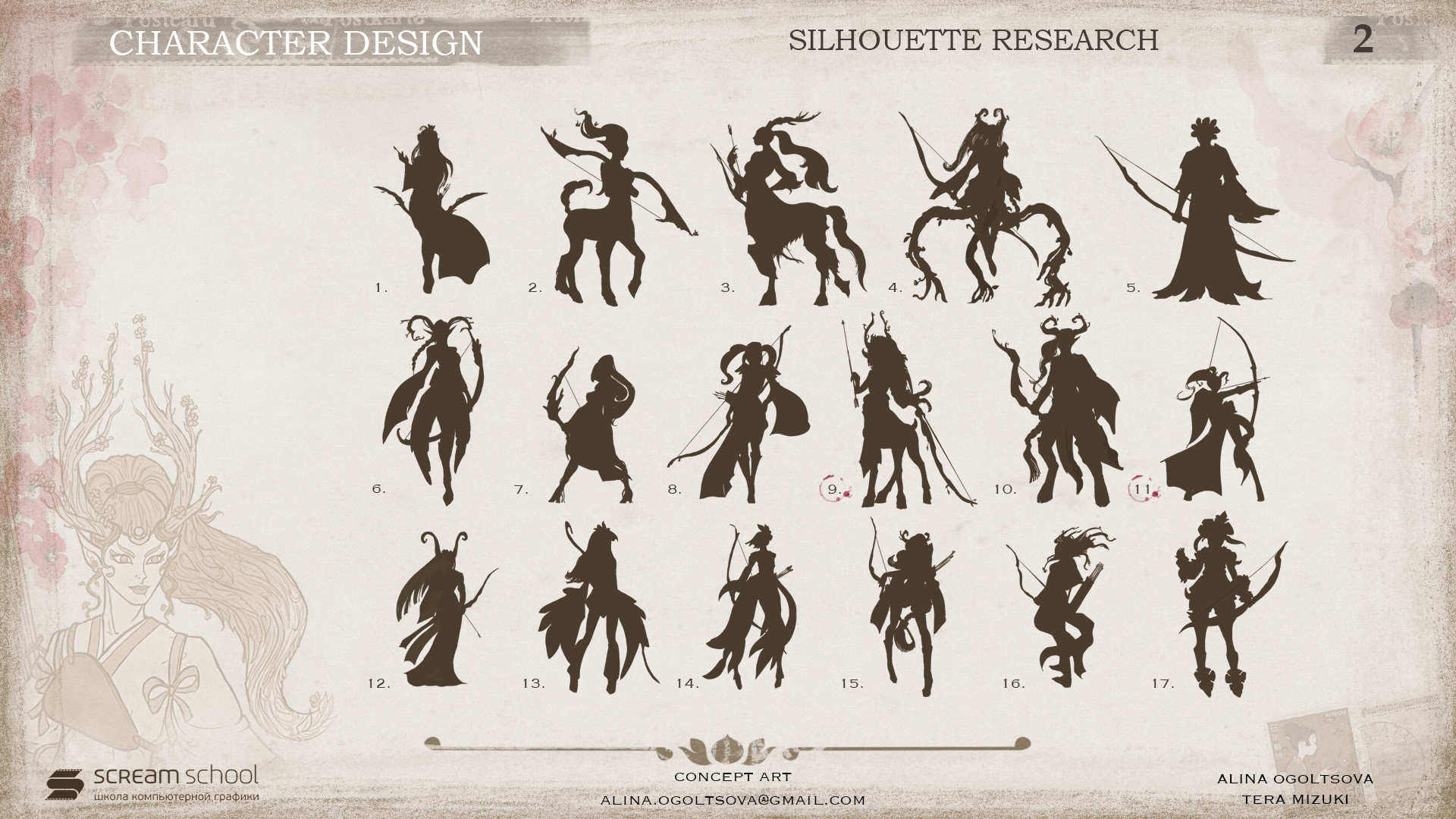 Alina Ogoltsova - Dryad Archer Concept