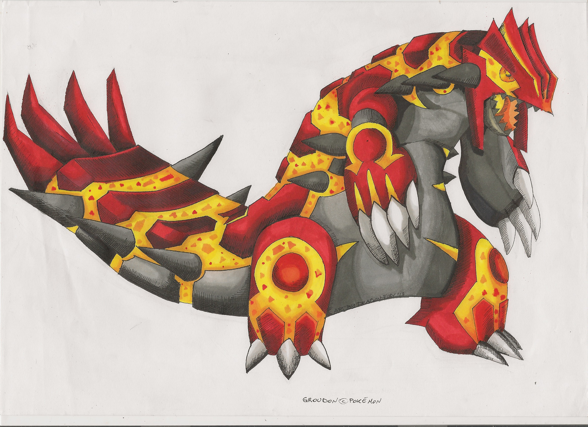 Pokemon Primal Groudon