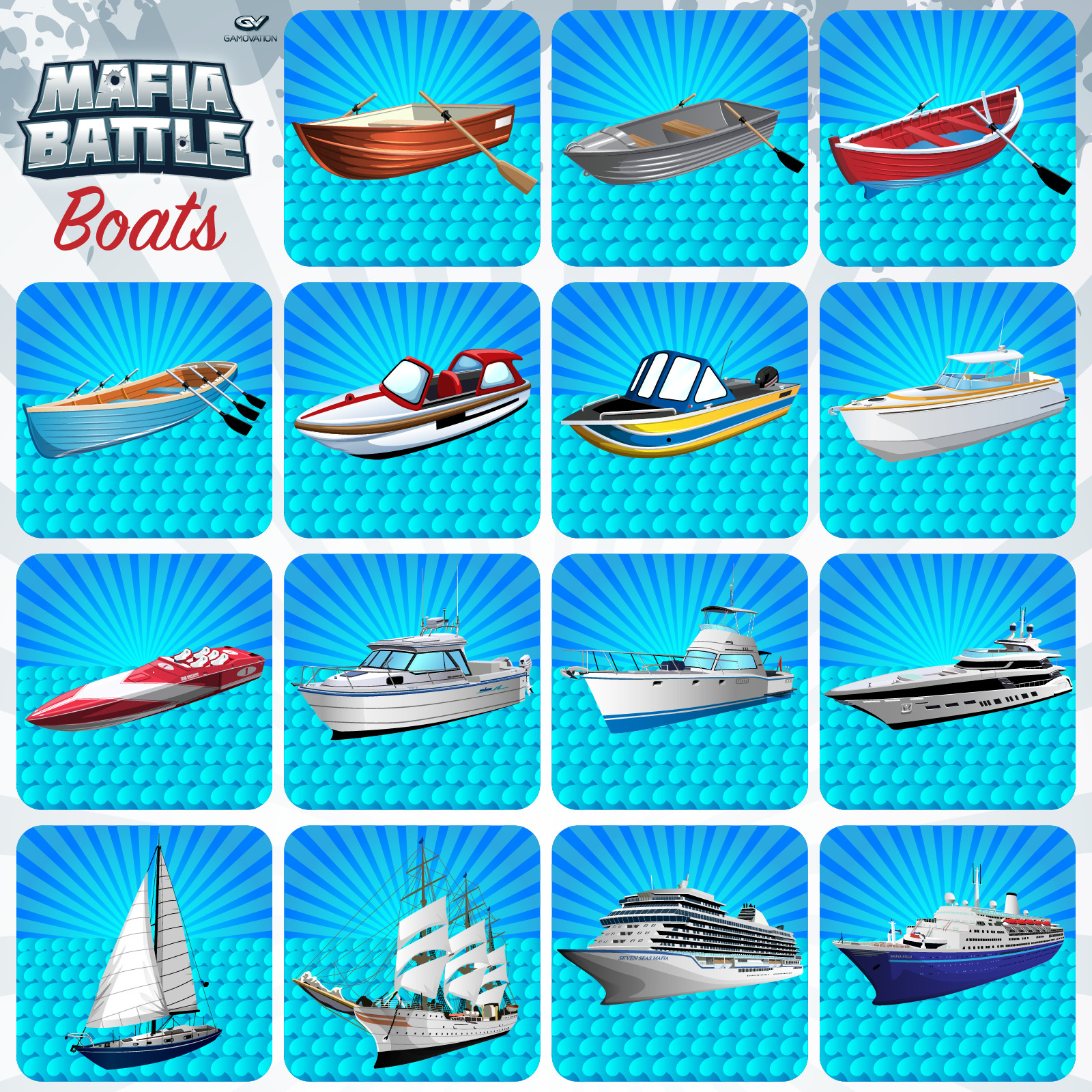 ArtStation - MAFIA BATTLE Boats