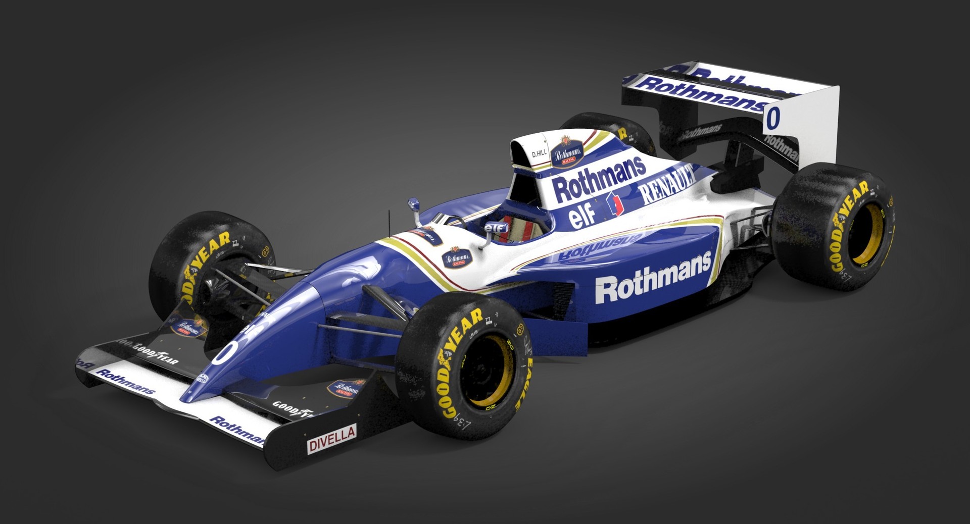 OpticalDreamSoft - Williams FW16B 3D model