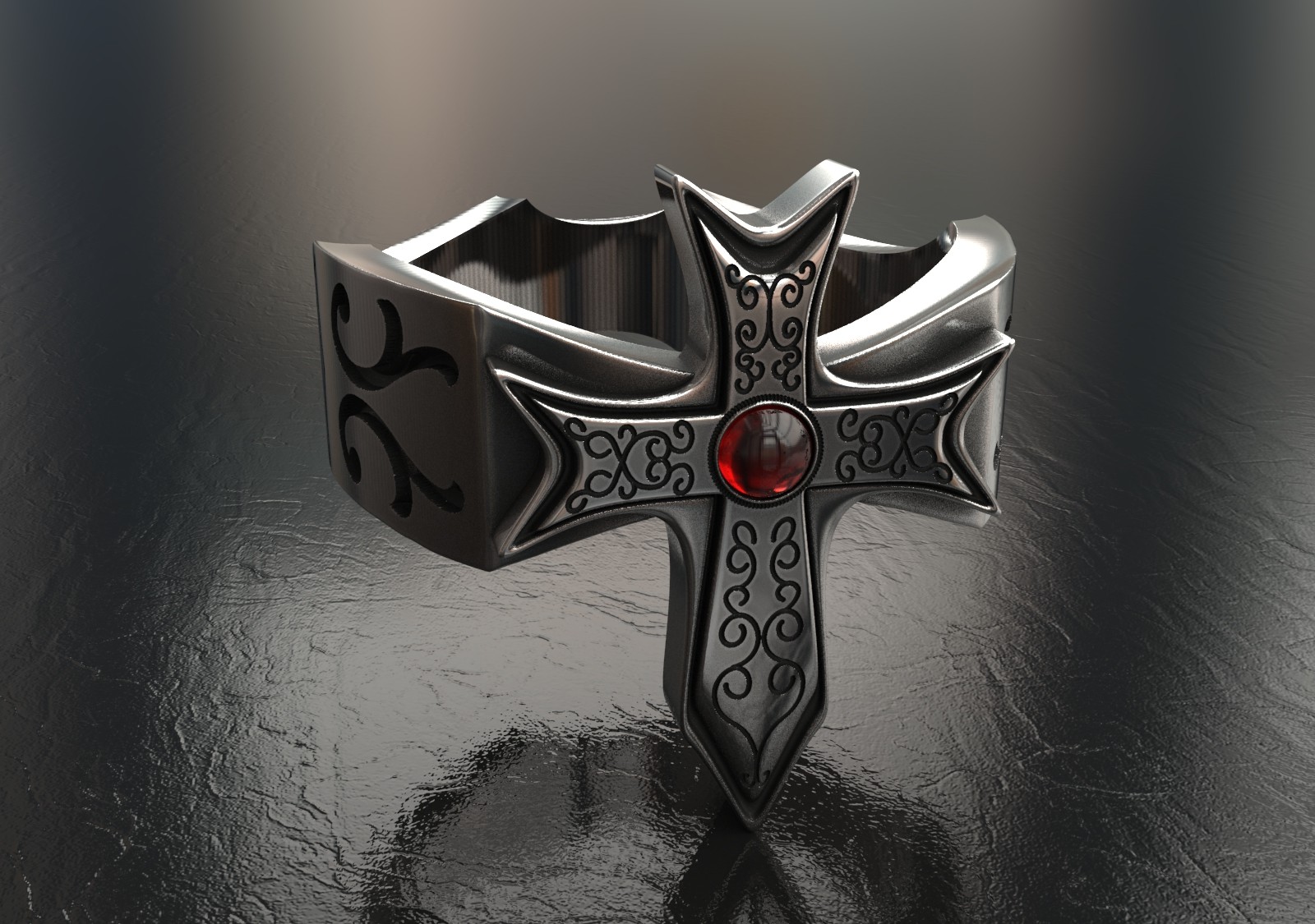 ArtStation - Cross Ring