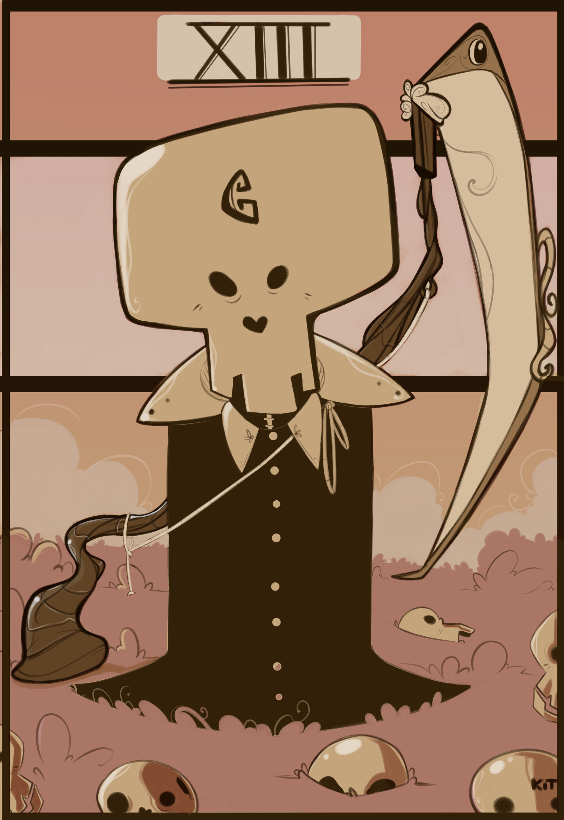 ArtStation - La Morte / Character Design