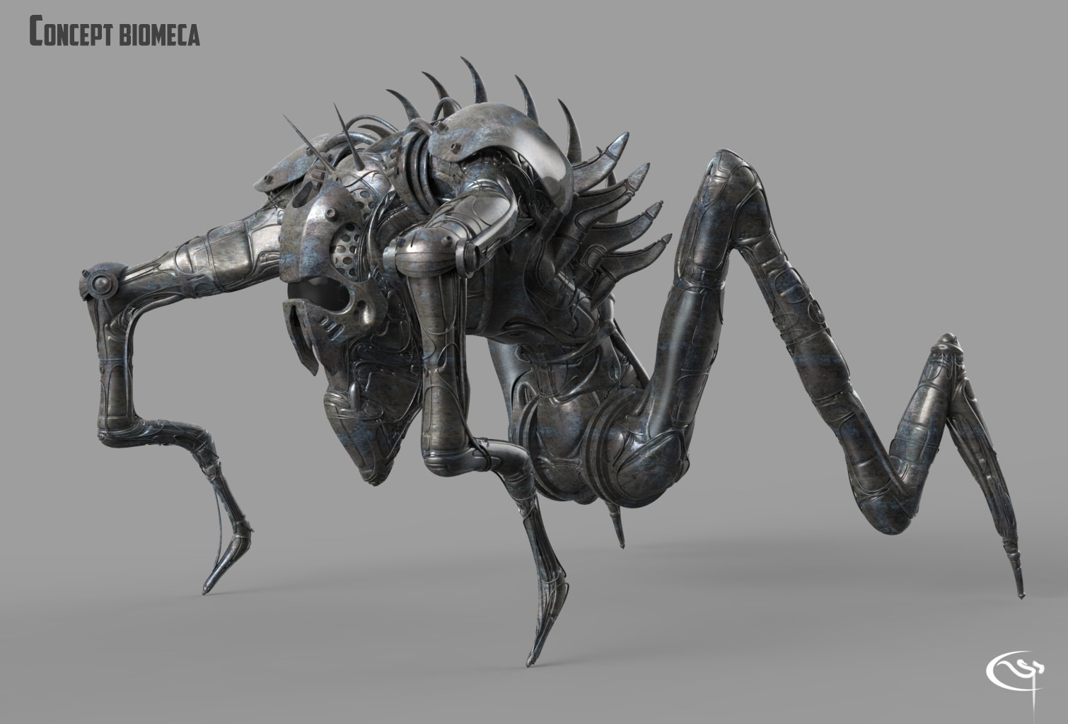 ArtStation - Concept creature meca.